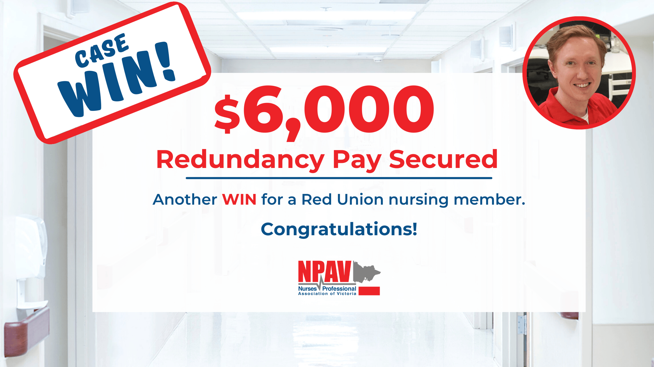 NPAV Case Win #1331 - $6,000 Redundancy Pay Secured